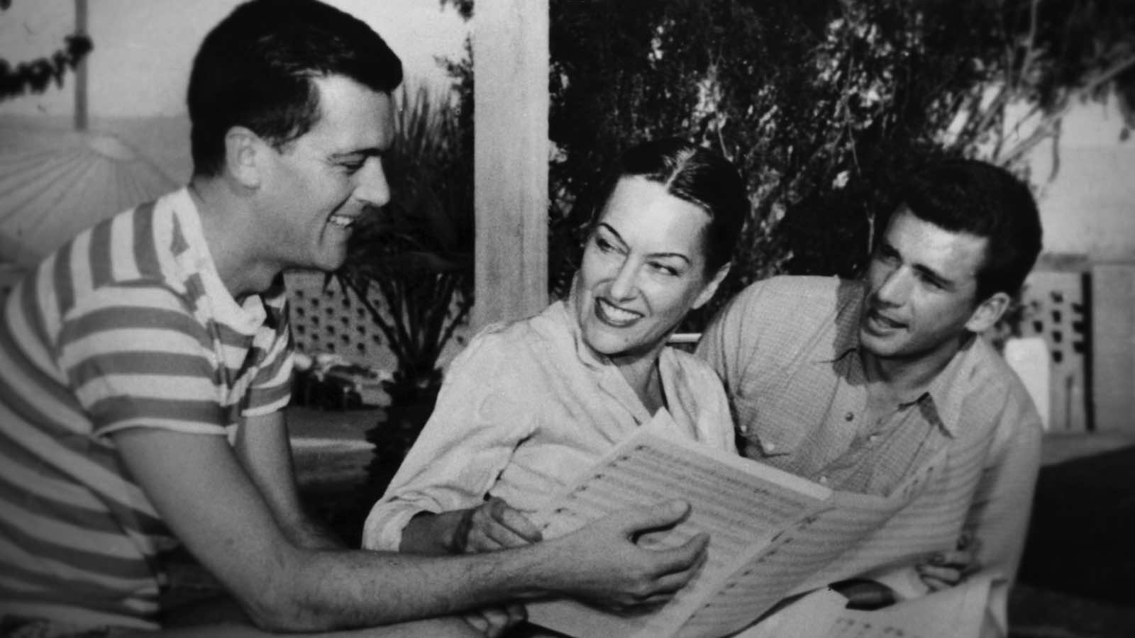 Two up-and-coming gay songwriters get a little too close to screen ...