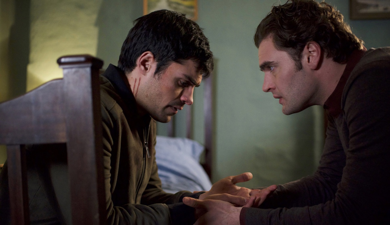 A weekend of mischief becomes a battle for survival in the stylish ...